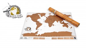 Made in the UK: Scratch Map - Prettygreentea