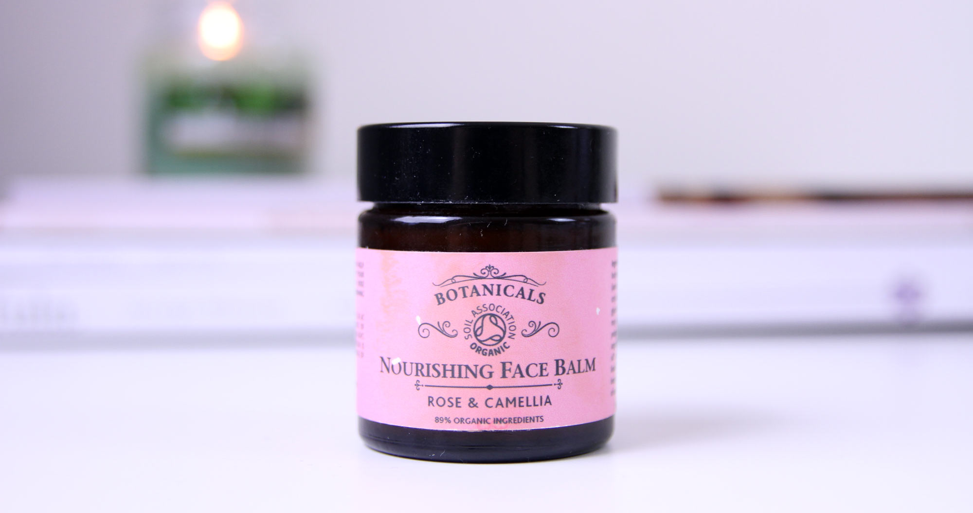Botanicals Nourishing Face Balm - Rose & Camellia - Prettygreentea