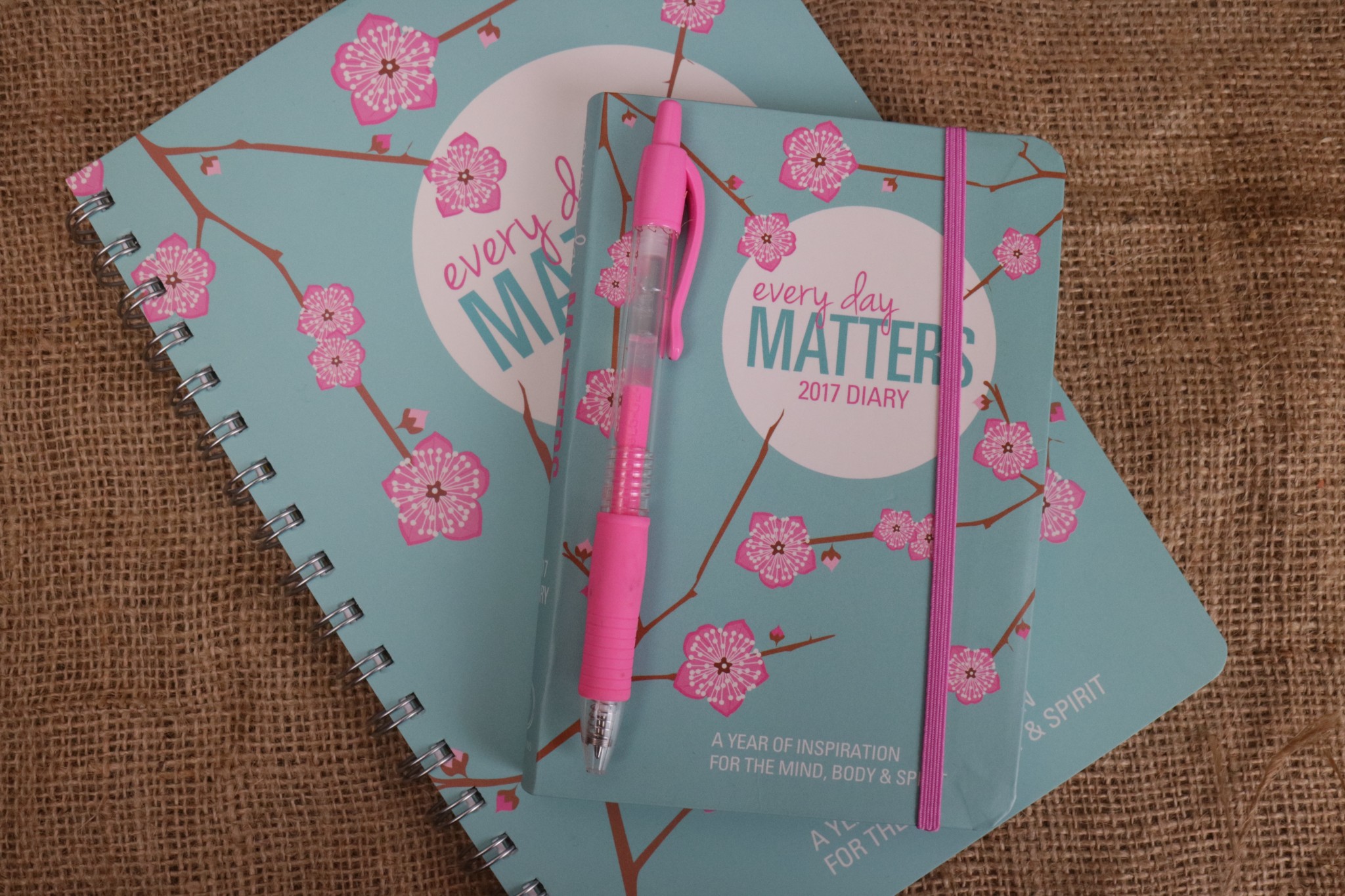 Every Day Matters 2017 Diary - Prettygreentea