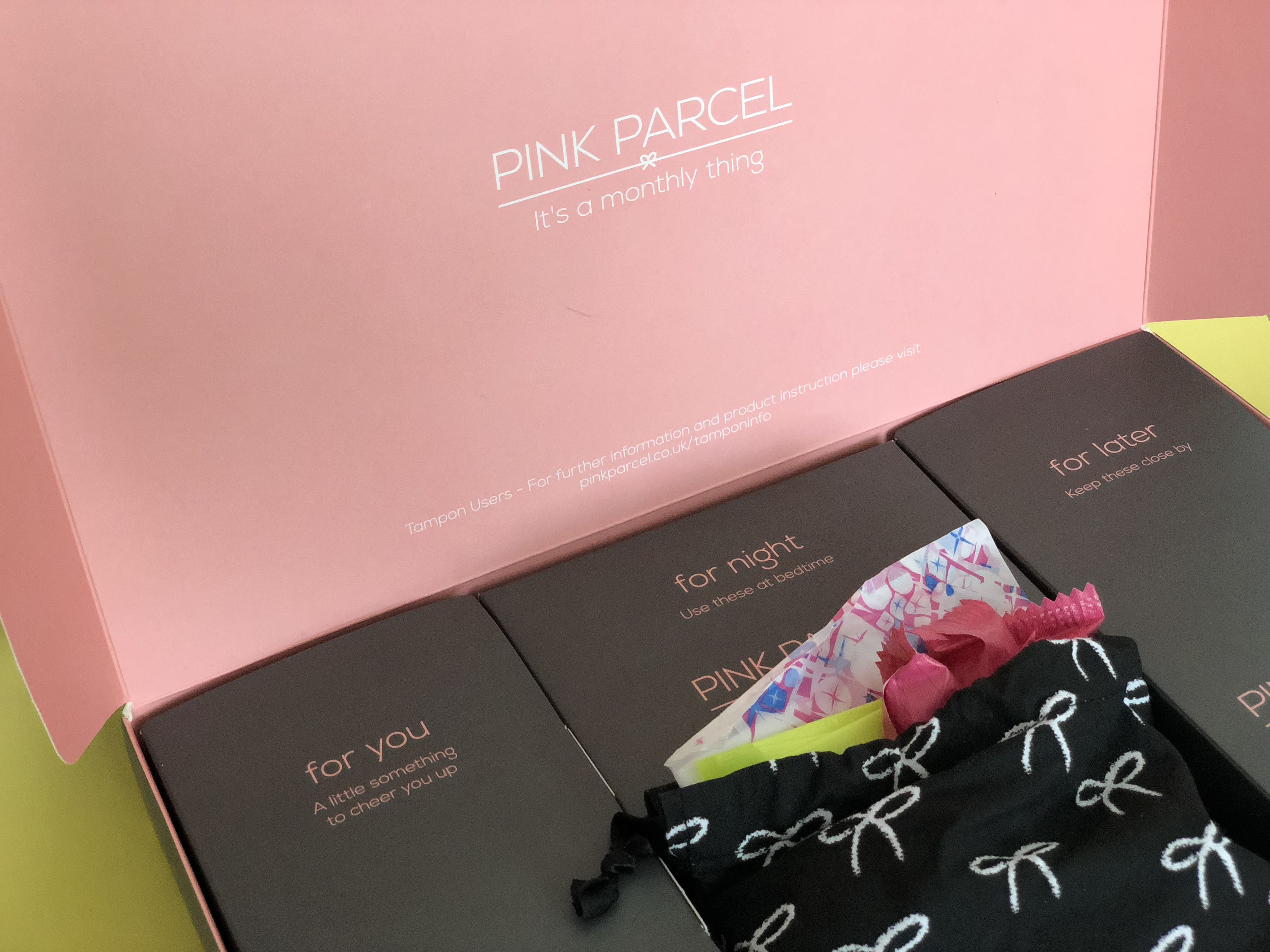 Pink Parcel Review - It’s a monthly thing - Prettygreentea