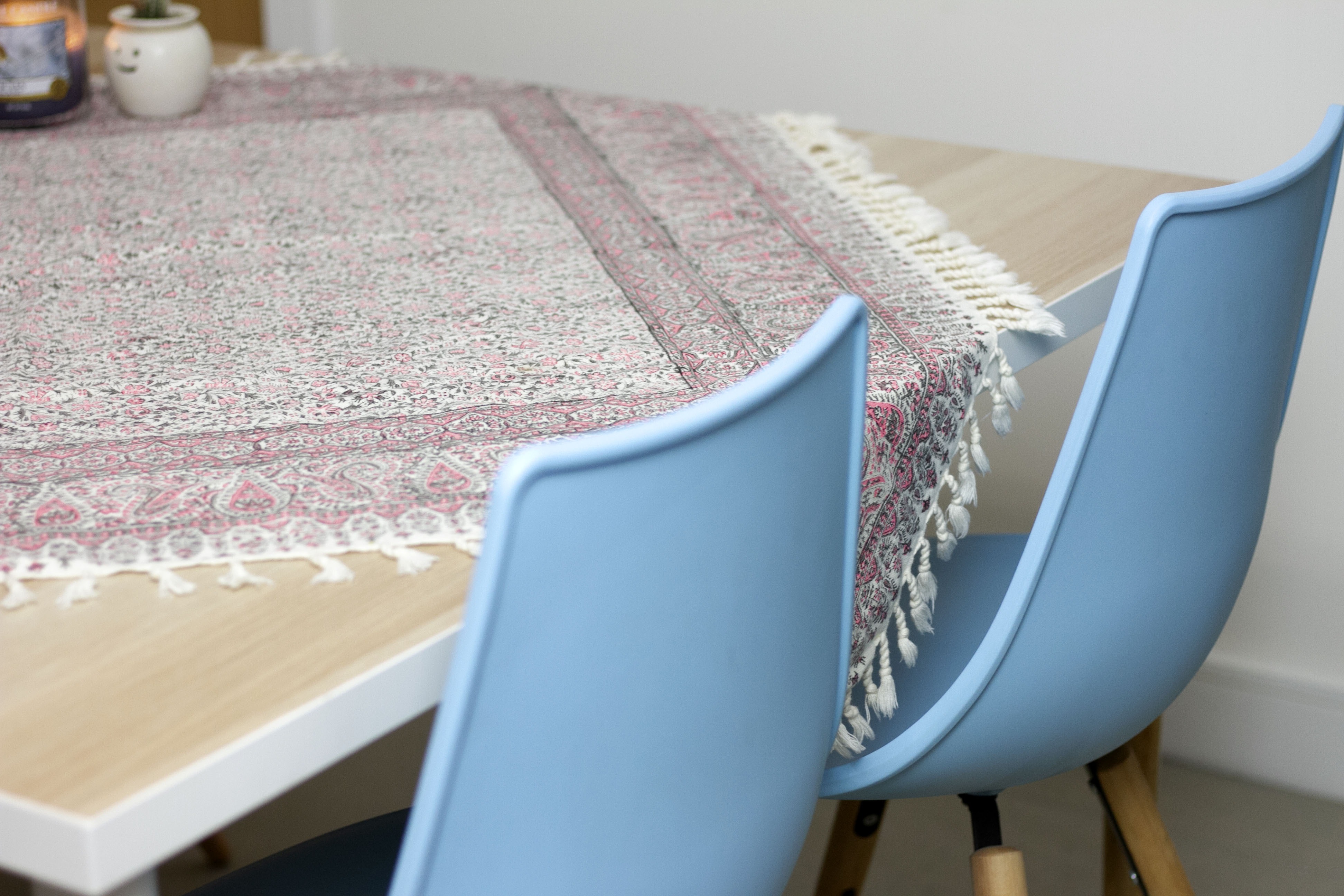 Pastel Blue Dining Chairs - House & Home - Prettygreentea