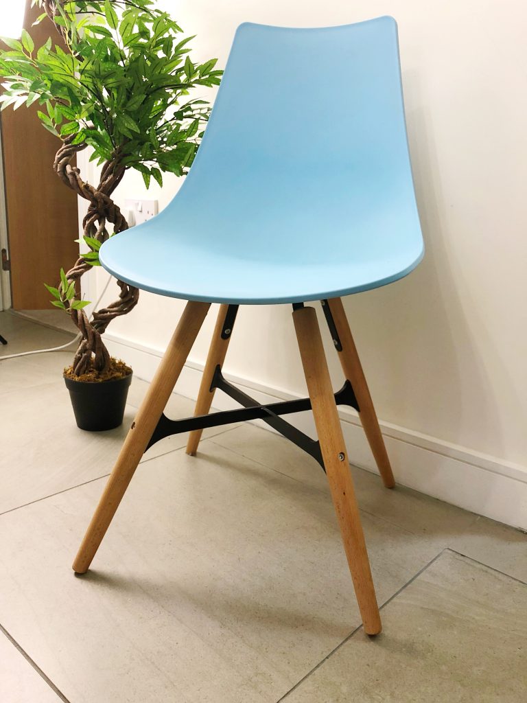 Pastel Blue Dining Chairs - House & Home - Prettygreentea